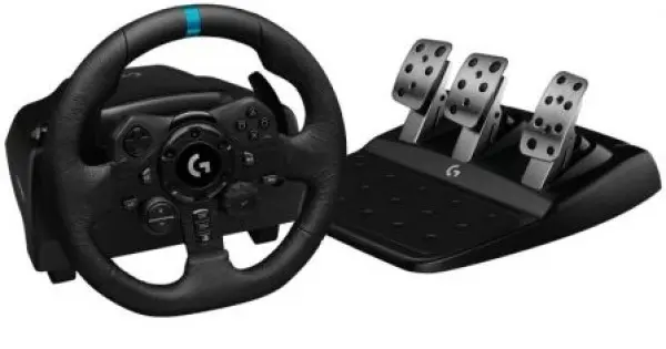 Volante con Pedales Logitech G923 TrueForce para PlayStation PS5/ PC